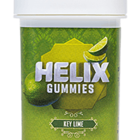Deep Roots Harvest: Key Lime Helix Twist Gummies 100mg 10-pack | Leafly
