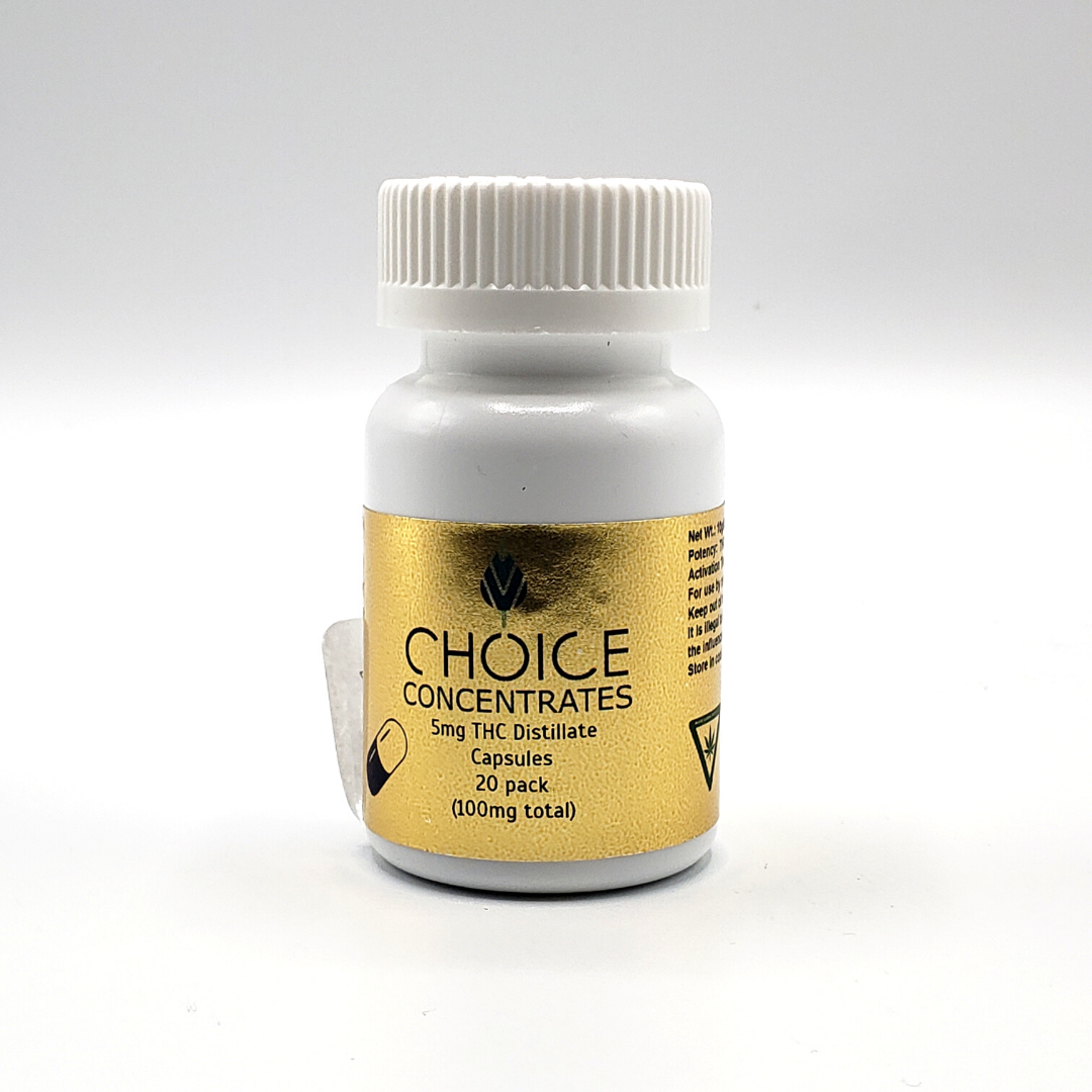 Choice Labs: Capsules 100mg 20-pack | Leafly