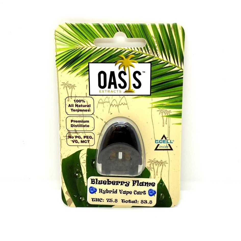 Oasis: Blue Flame Dart Pod Cartridge 0.5g | Leafly