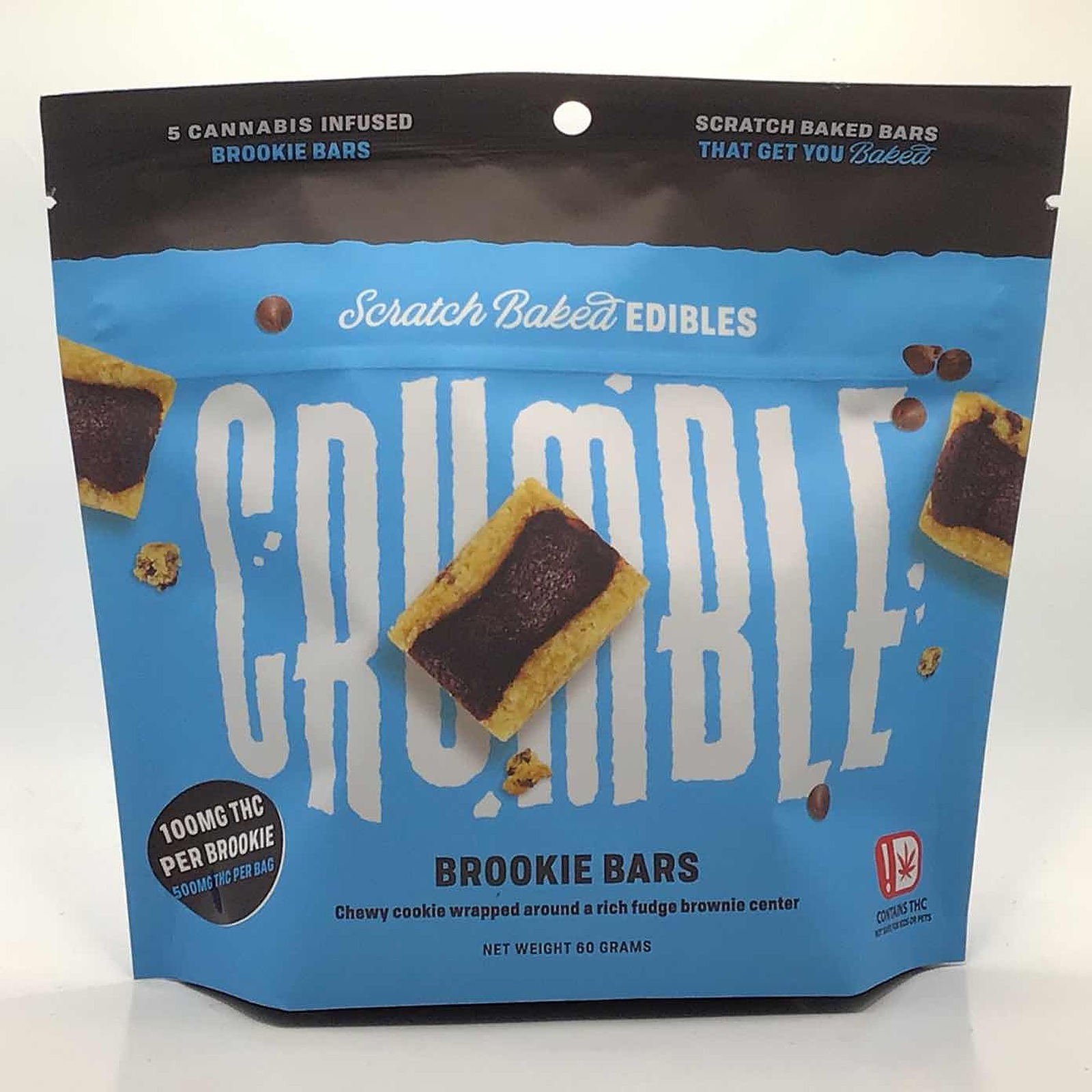 Crumble: Brookie Bars 500mg 5-pack | Leafly