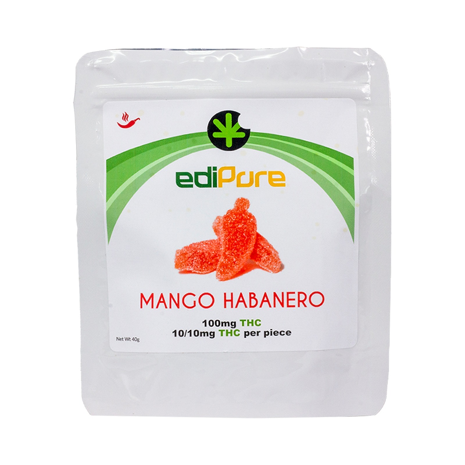 EdiPure: Mango Habanero Gummies 100mg | Leafly EdiPure: Mango Habanero Gummies 100mg | Leafly