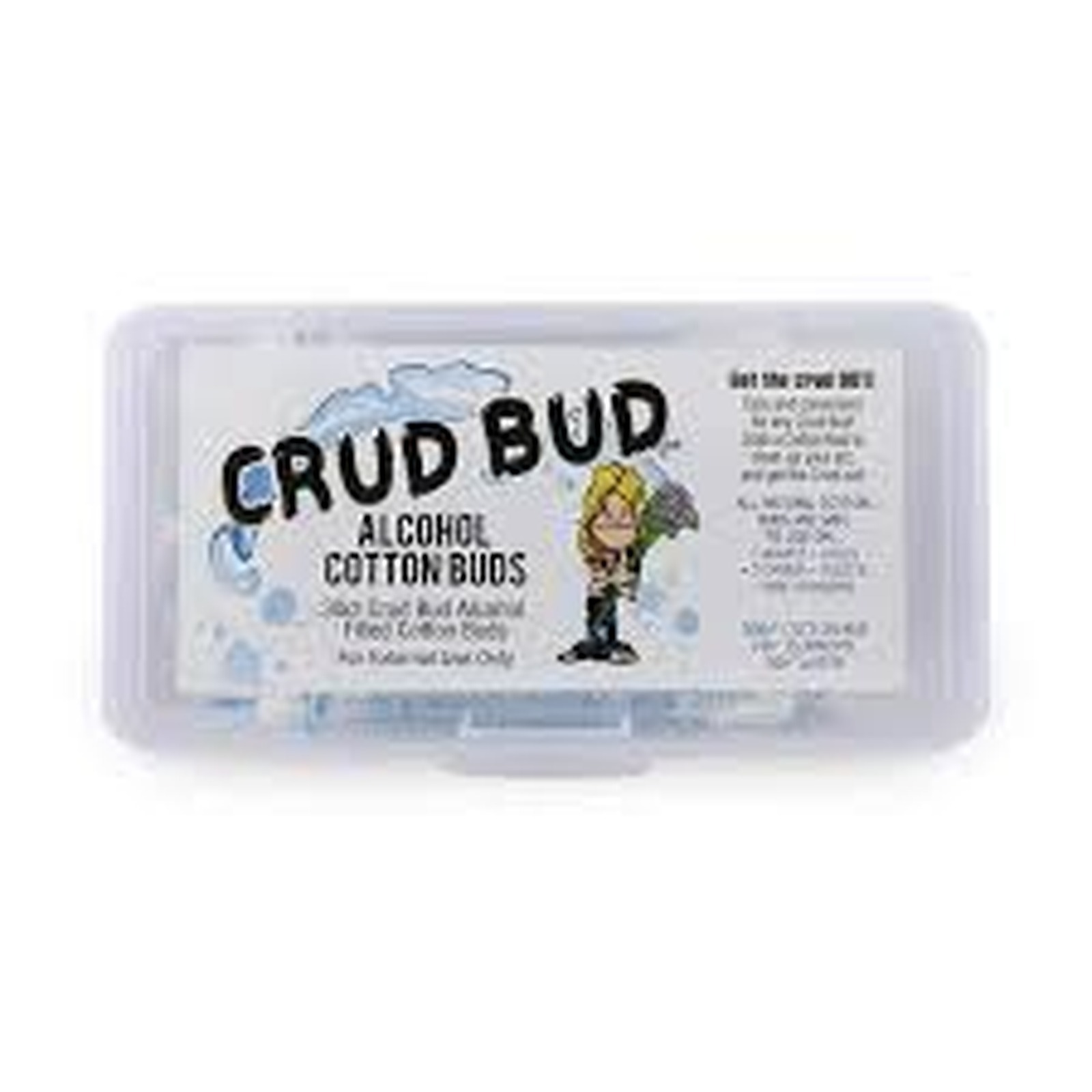 Luvbuds: Crud Bud Alcohol Fillled Q-Tips 30-count | Leafly