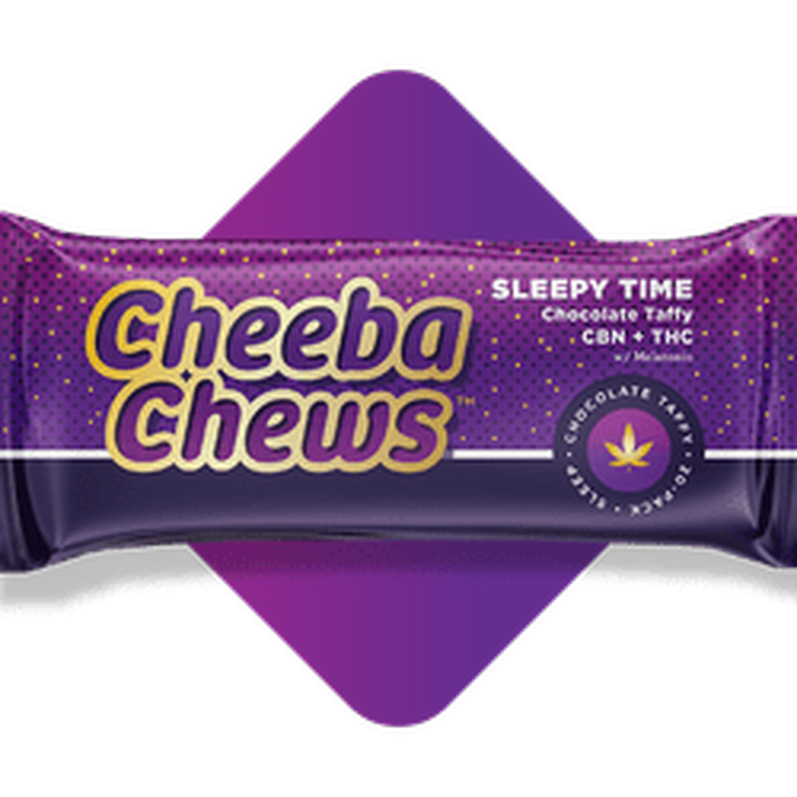 Cheeba Chews: 2:1 Sleepy Time Chocolate Cheeba Chew 150mg 20-Pack | Leafly