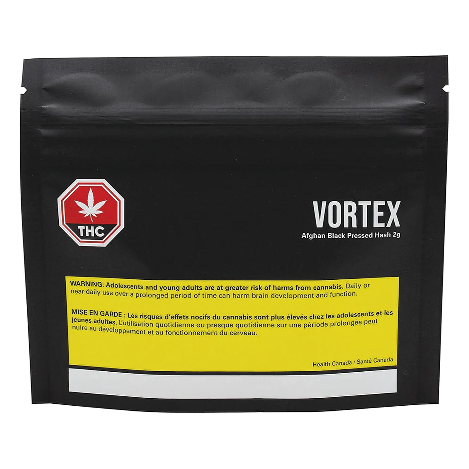 Vortex Cannabis: Afghan Black Hash 2g | Leafly