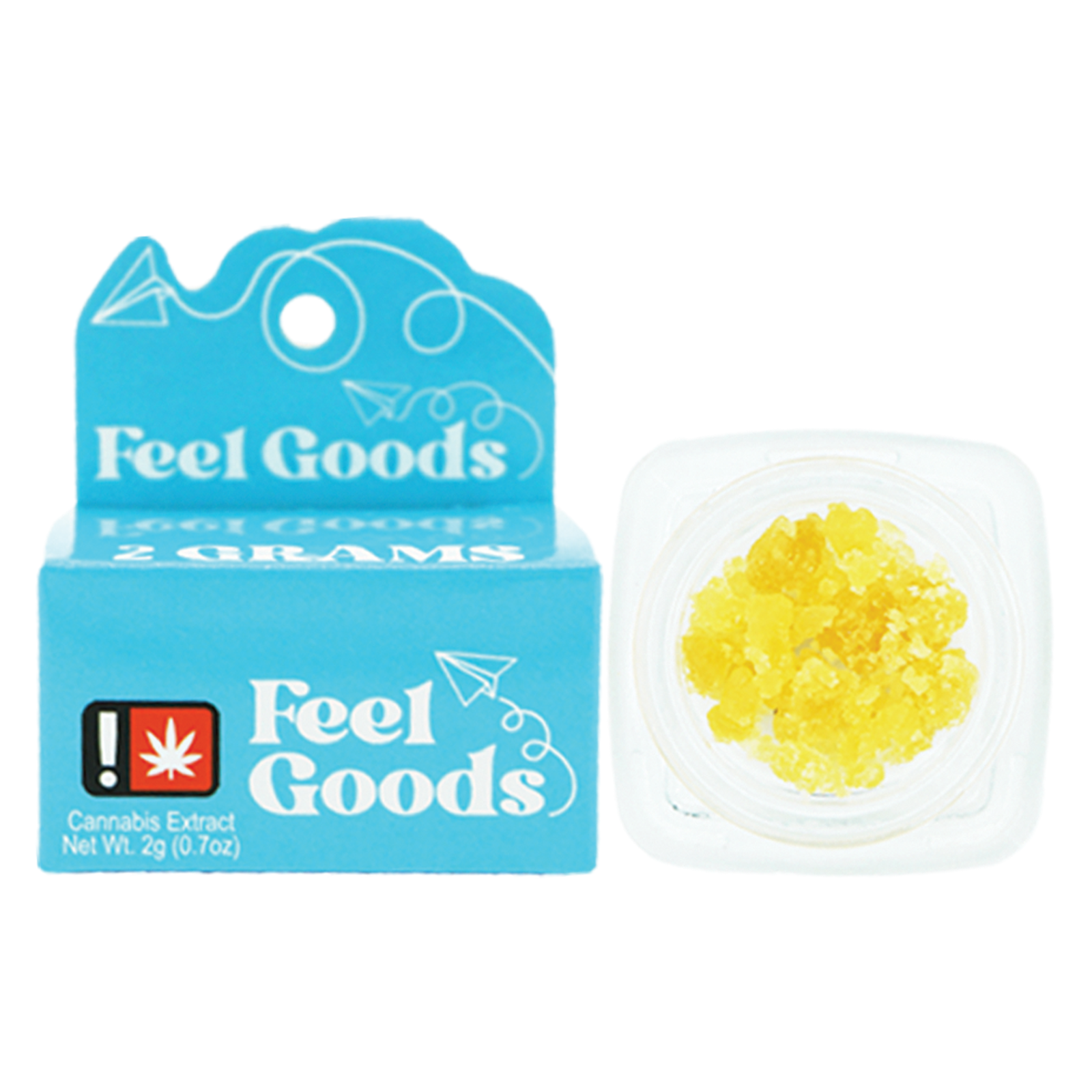 Feel Goods: Duct Tape Budder - Indica 2 Gram Extract | Leafly