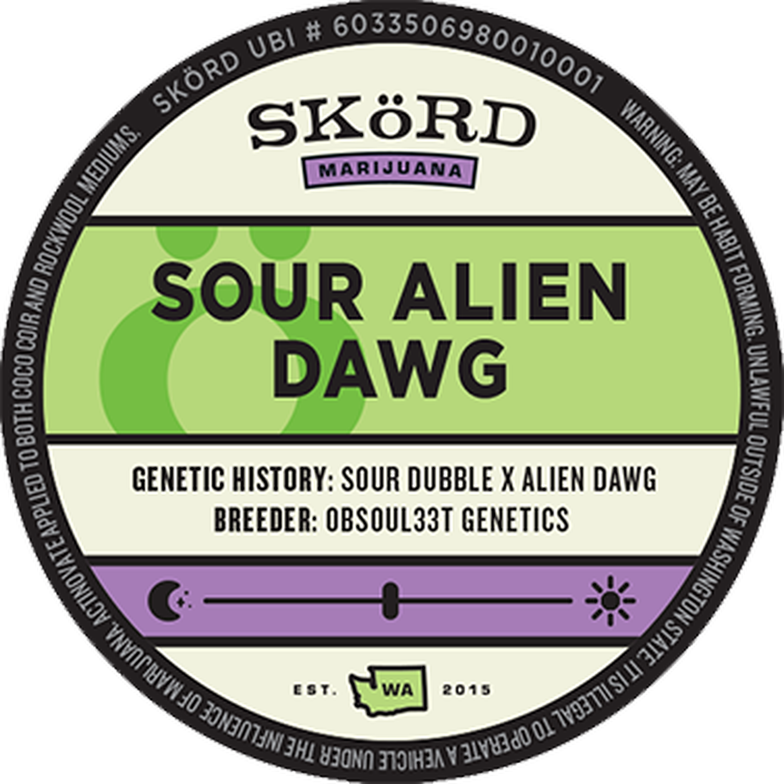 SKöRD: Sour Alien Dawg | Leafly