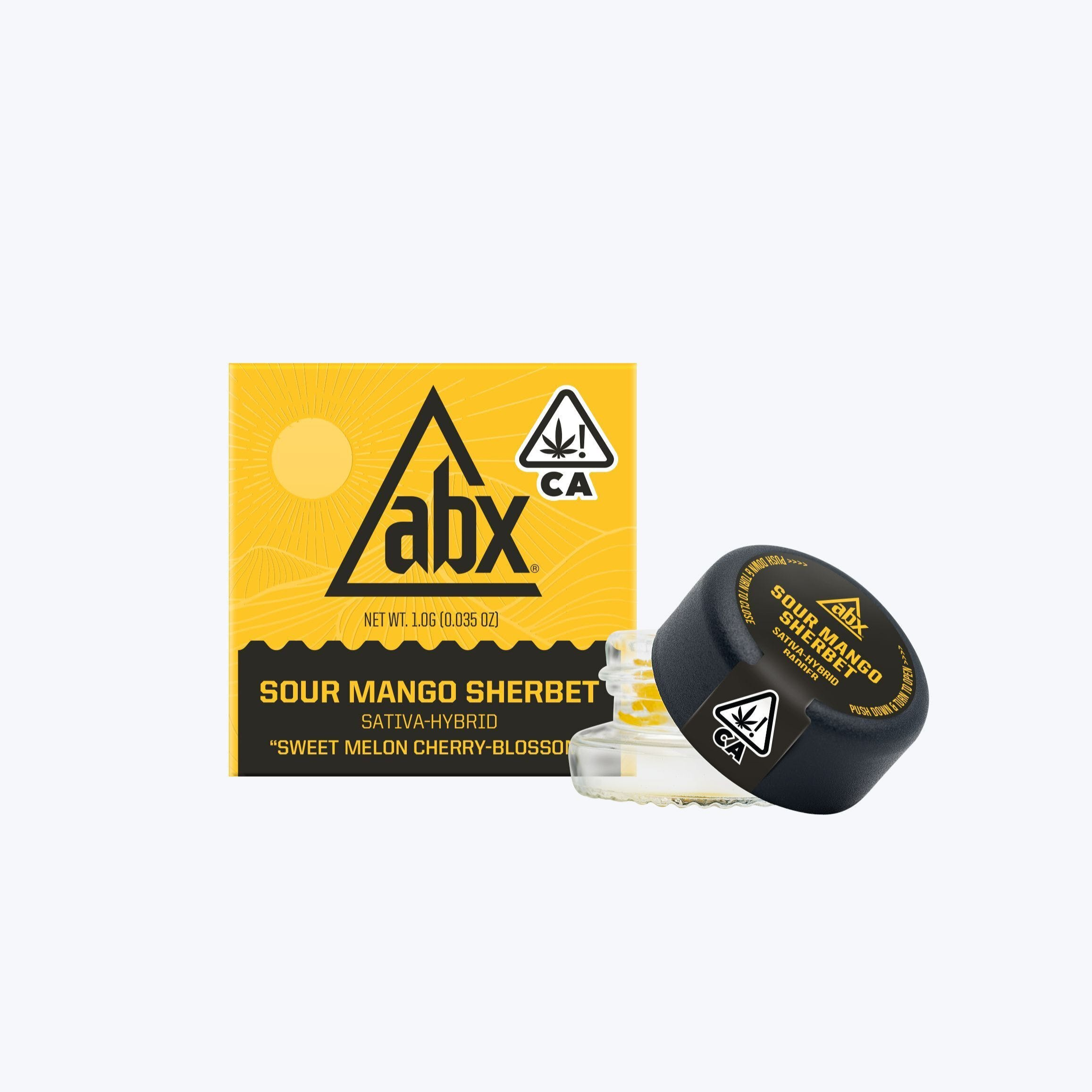 ABX AbsoluteXtracts: ABX - Sour Mango Sherbet Badder - 1g | Leafly