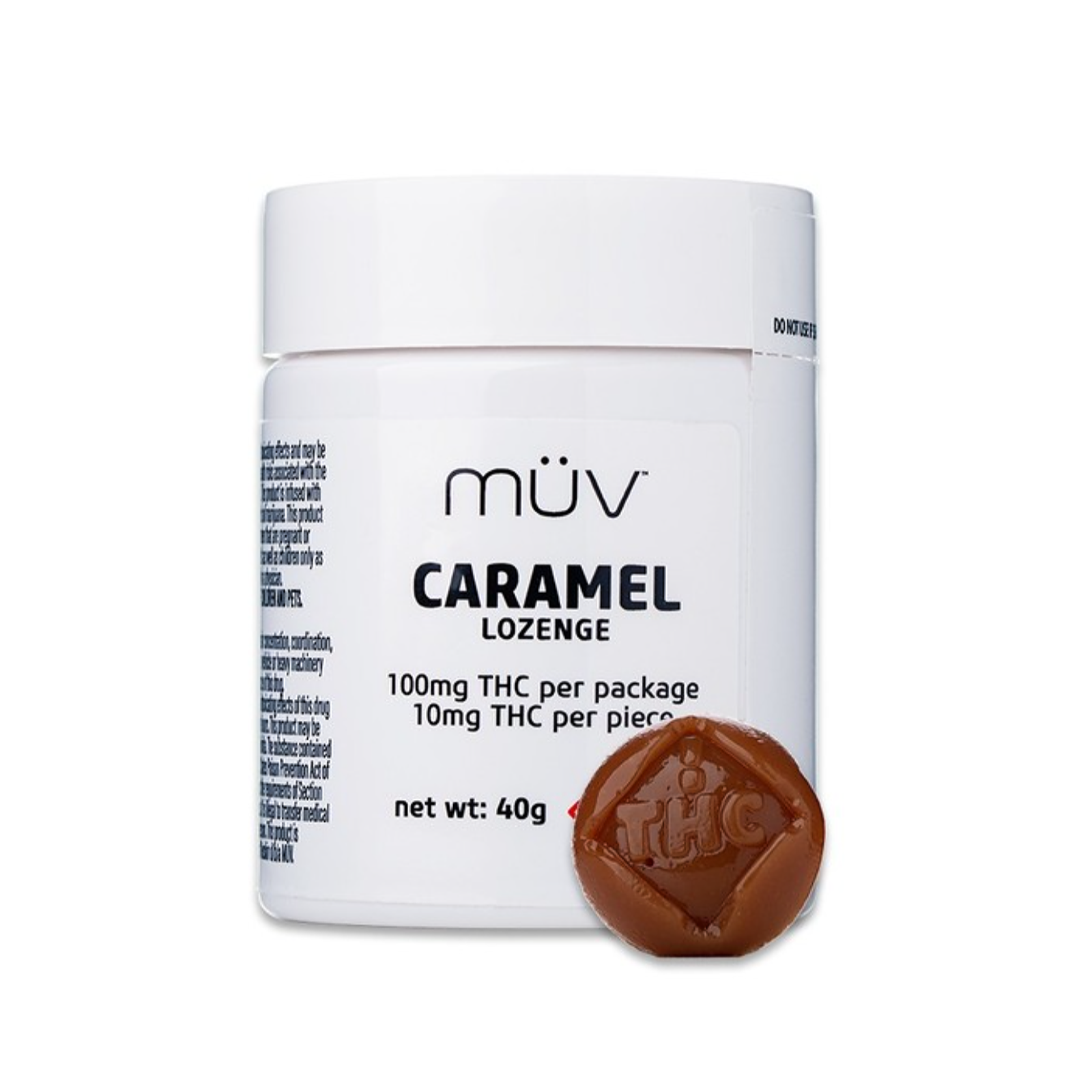 MÜV Florida: Caramel Lozenge 100mg | Leafly