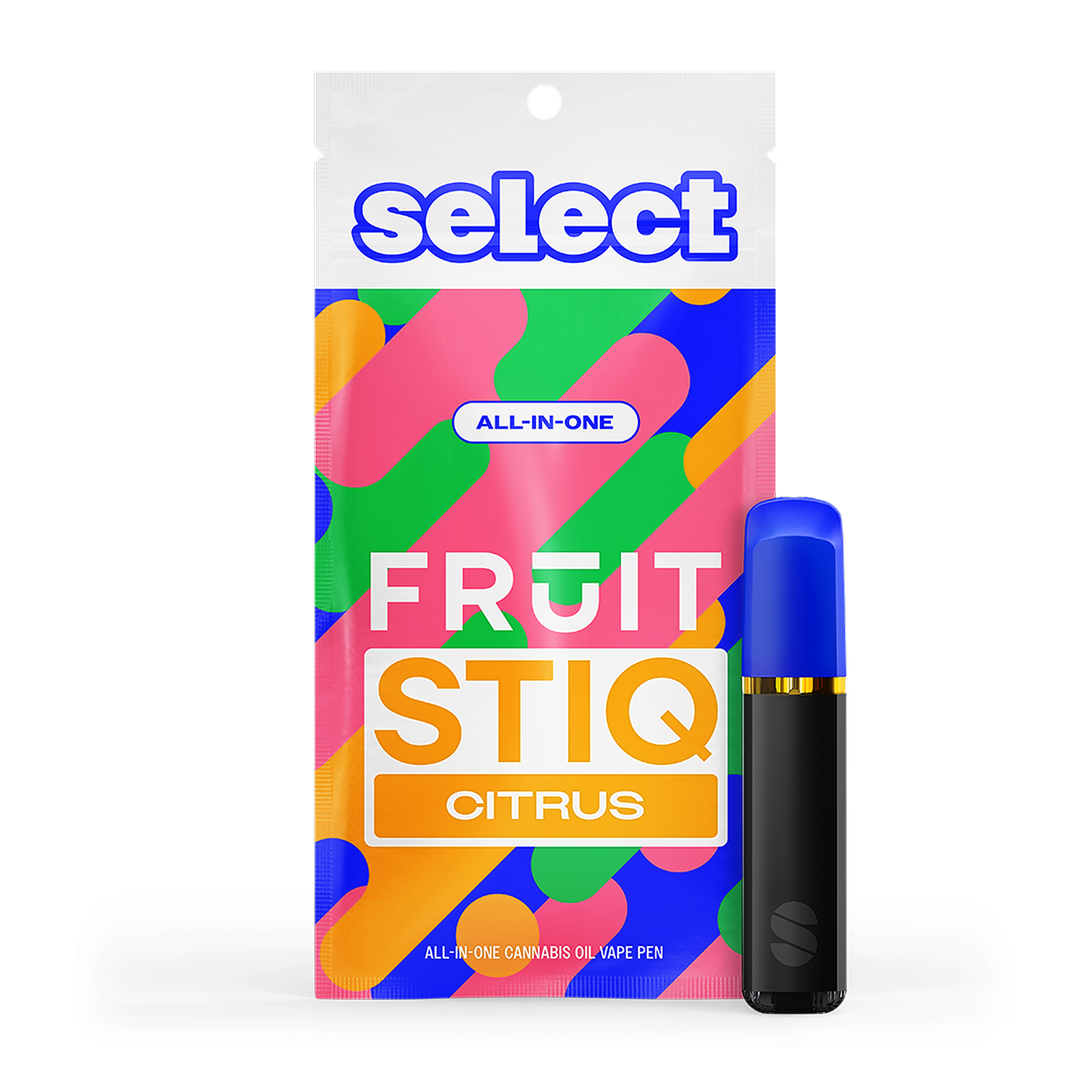 Select Oil: FRUIT STIQ Lemon Sunset All in One Vape 1g | Leafly