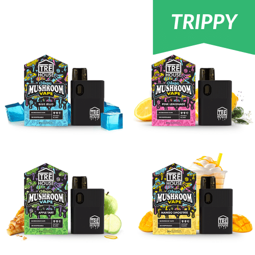 The Green Dragon CBD: TRĒ House - Magic Mushroom Disposable Vape Pens ...