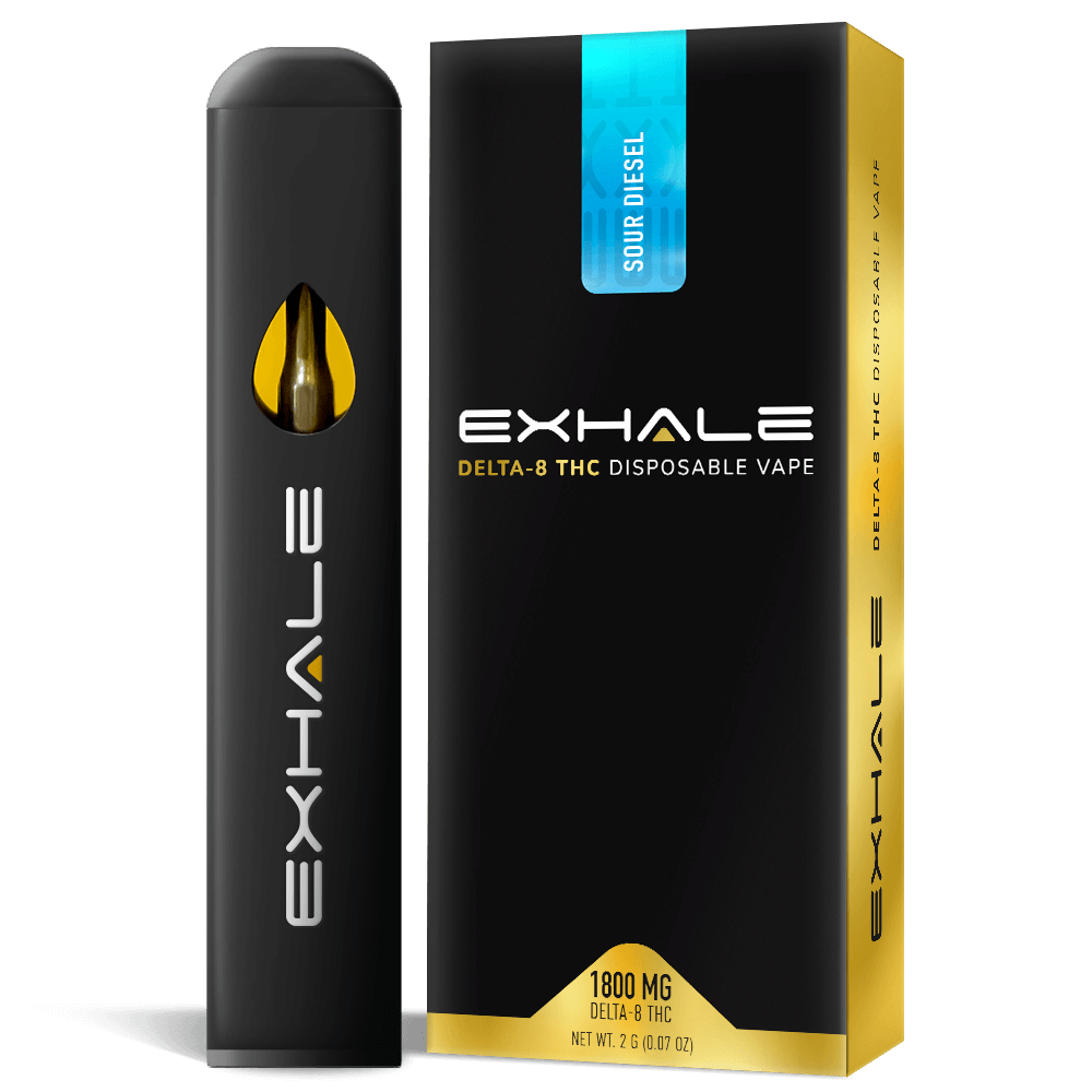 EXHALE WELLNESS: Exhale Wellness - Delta 8 THC Disposable Vape - Sour ...