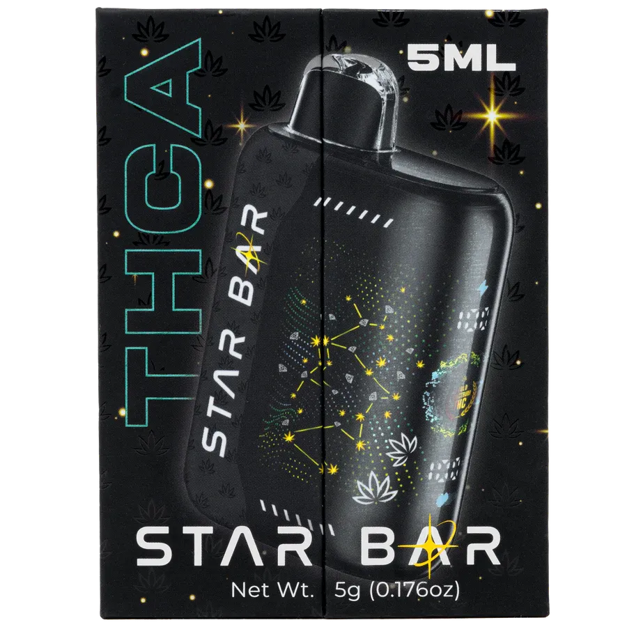Gold Spectrum THC: THCa - Star Bar 5ml Disposable- Dragon Fruit | Leafly