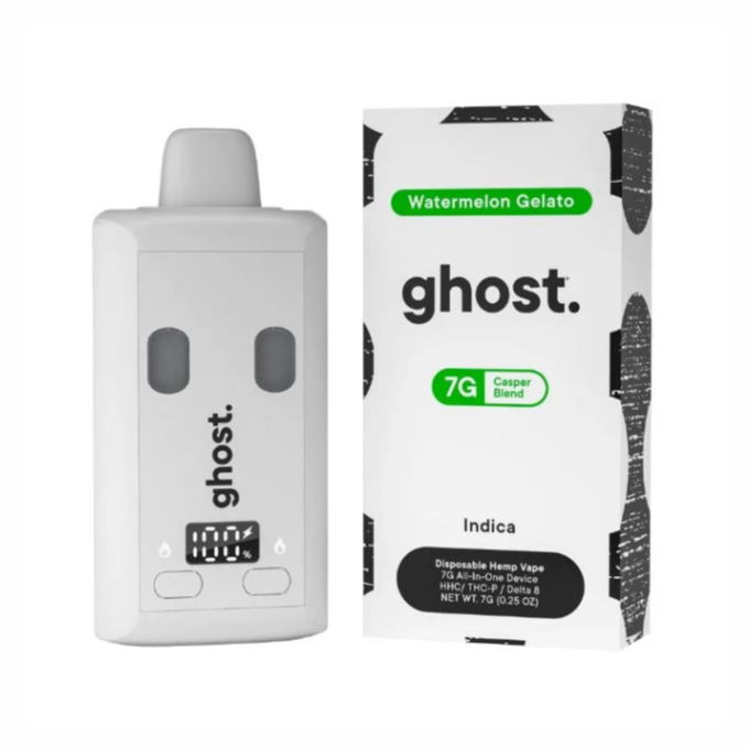 Aventus 8: Ghost 7g All In One Casper Blend - Watermelon Gelato | Leafly