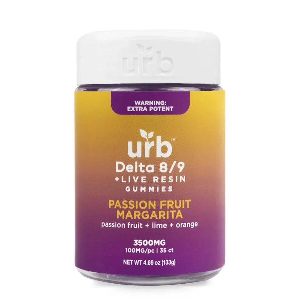 Aventus 8: urb Delta D8/D9 THC Gummies - 3500mg Passion Fruit Margarita ... Aventus 8: urb Delta D8/D9 THC Gummies - 3500mg Passion Fruit Margarita ...
