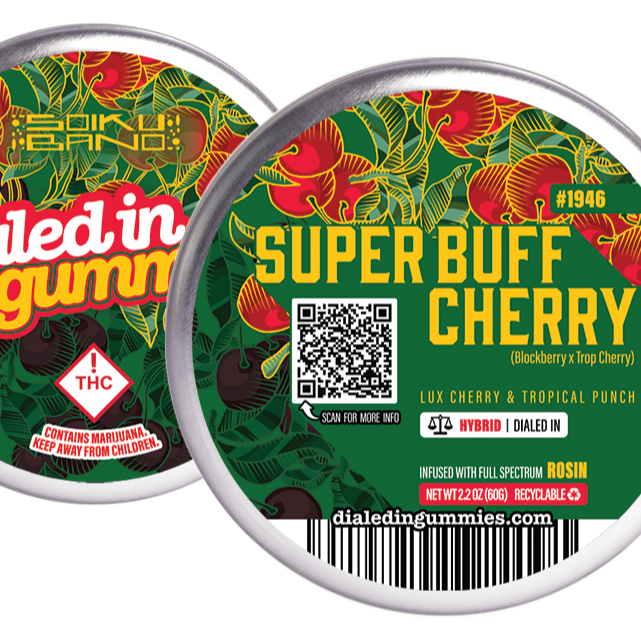 Dialed In... Gummies: Super Buff Cherry [Batch #1946] Lux Cherry ...