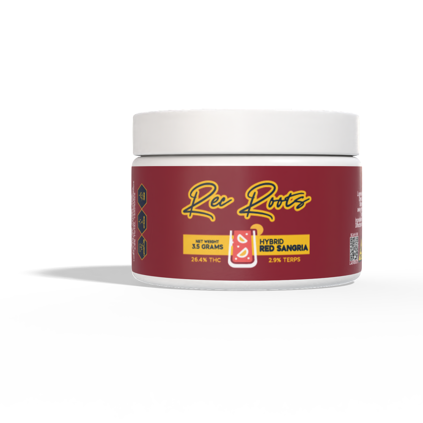 Rec Roots: Red Sangria 3.5g | Leafly