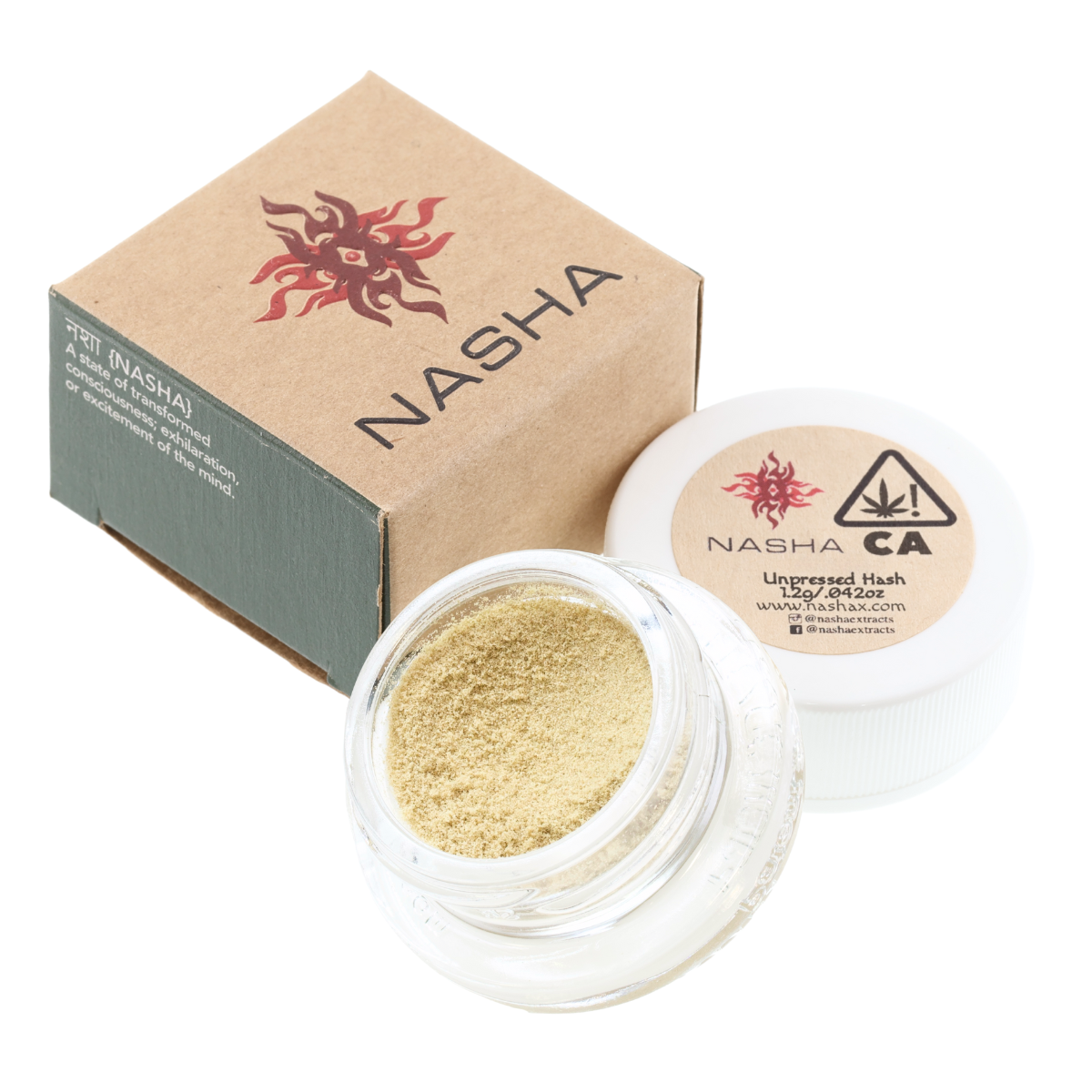 NASHA: Upgrade 1.2g Green Unpressed Hash (Clear Water Farms) | Leafly