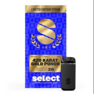 Select Oil: BRIQ Essentials 420K Gold Punch All in One | 2g | Leafly