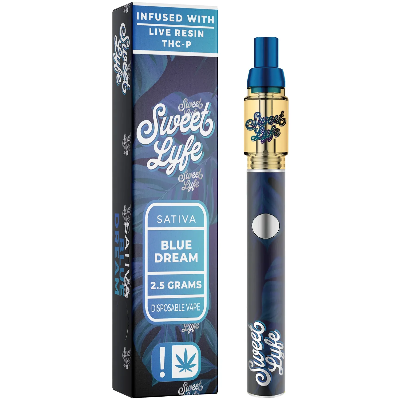 Aventus 8: Disposable Vape Pen 2.5ml Infused with Live Resin + THCP ...