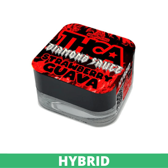 The Green Dragon CBD: Hemp Living - THCa Diamond Sauce - Strawberry Guava (Hybrid) 2g | Leafly