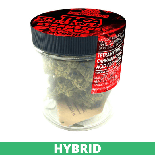 The Green Dragon CBD: Hemp Living THCa Flower - Strawberry Guava (Hybrid) | Leafly