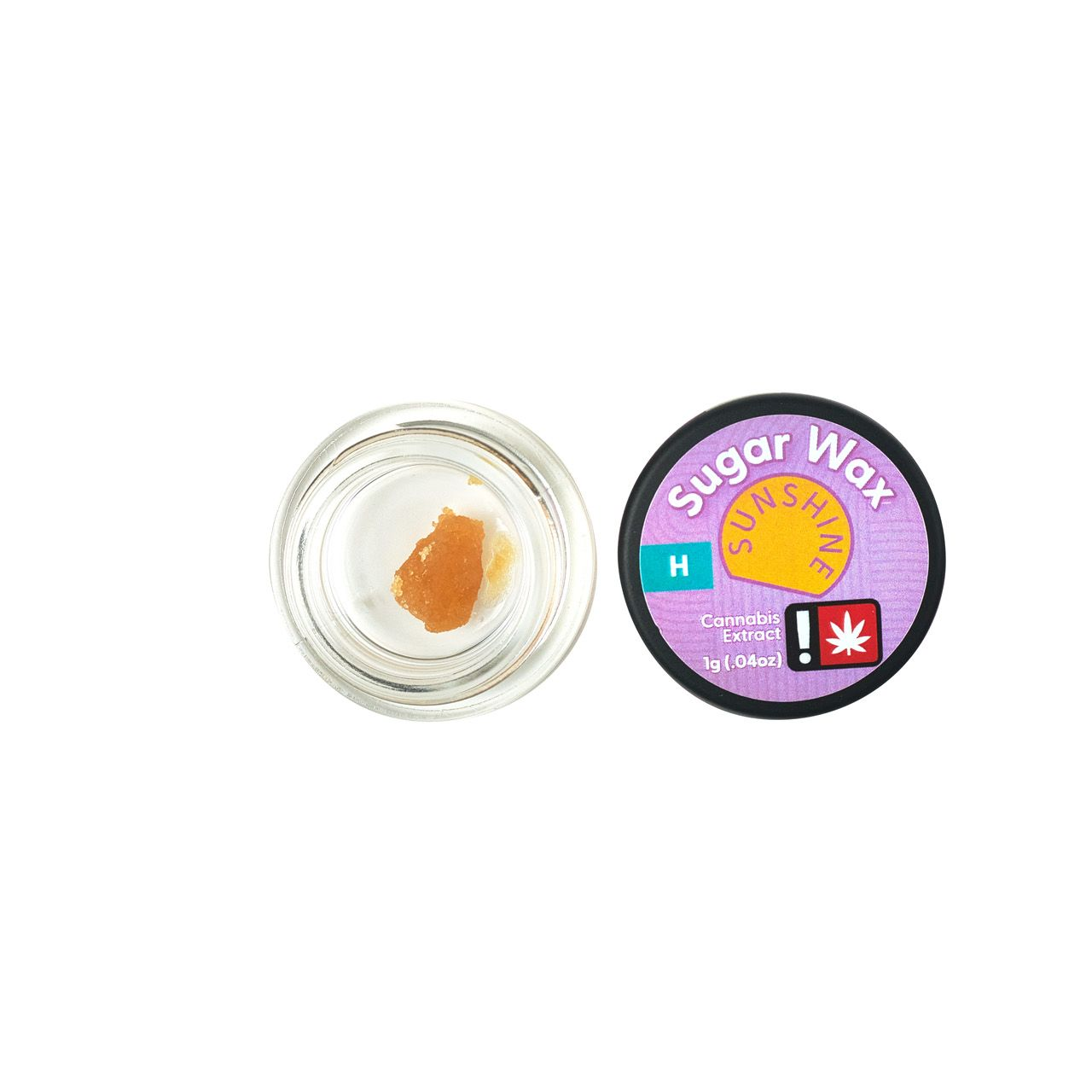 Self Made Cannabis Co.: Sunshine Extracts Sherbacio - 1g Sugar Wax | Leafly