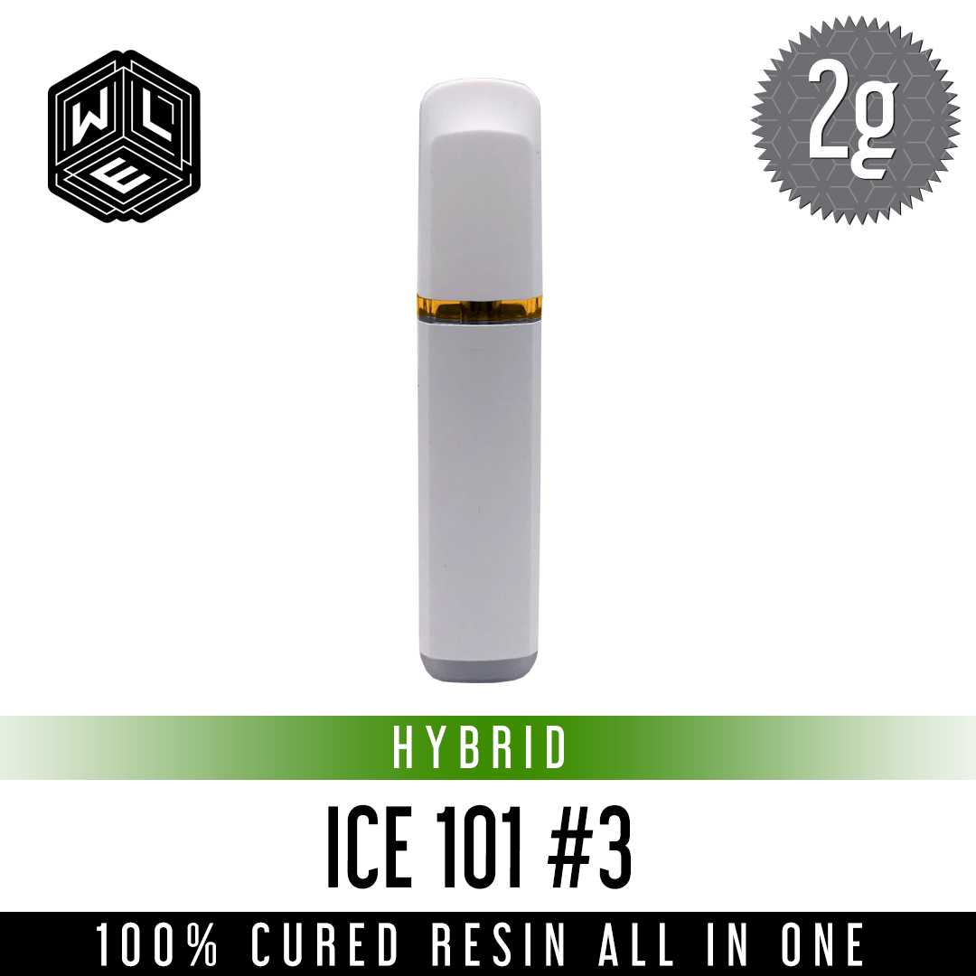 White Label Extracts: Ice 101 #3 All-In-One 100% Cured Resin Cartridge ...