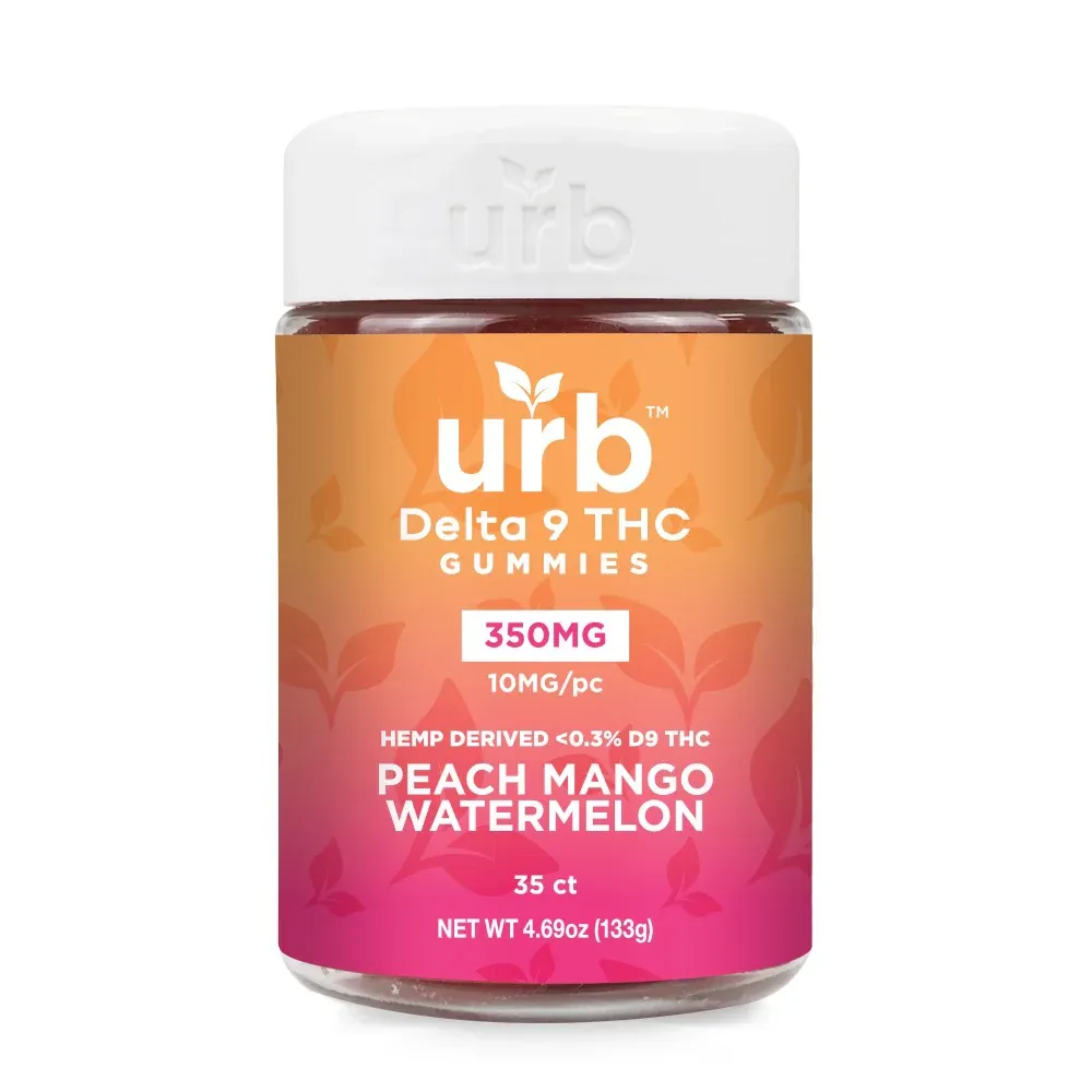 Aventus 8: urb Delta D9 THC Gummies 350MG Peach Mango Watermelon | Leafly Aventus 8: urb Delta D9 THC Gummies 350MG Peach Mango Watermelon | Leafly