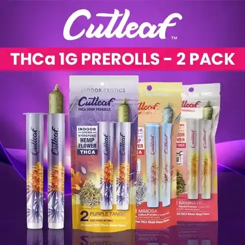 The Green Dragon CBD: Cutleaf - THCa Pre Rolls - 2 pack | Leafly