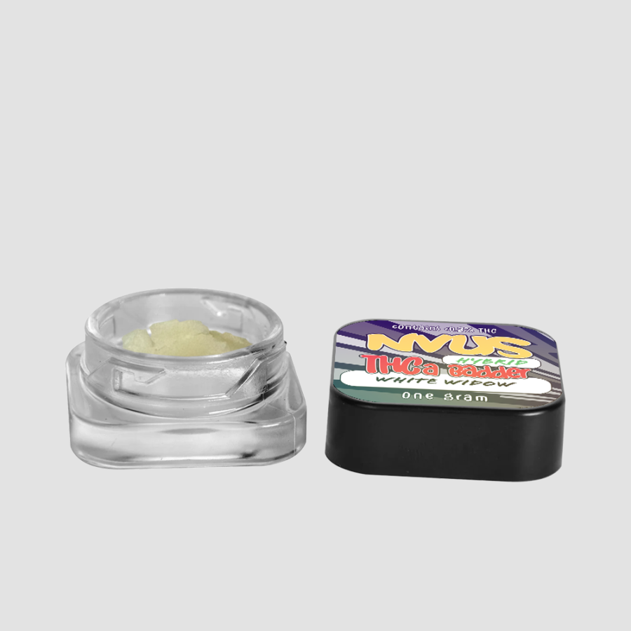 NVUS Labs: NVUS THCa Badder – White Widow (1 gram) | Leafly NVUS Labs: NVUS THCa Badder – White Widow (1 gram) | Leafly