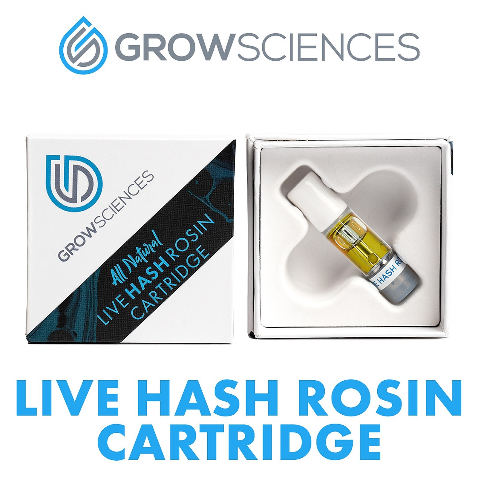 Grow Sciences: Test Tube 5 Live Hash Rosin Cartridge | 0.5g | Leafly