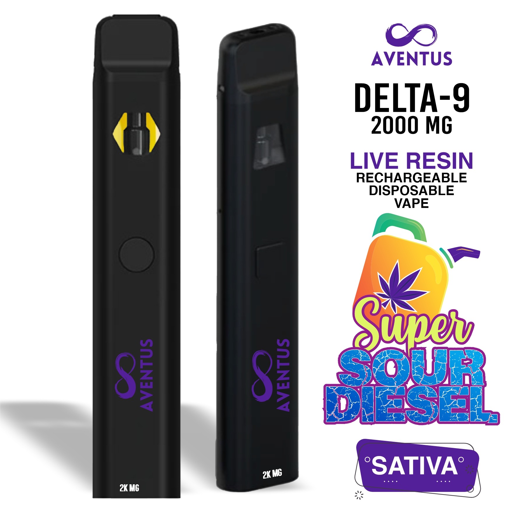 Aventus 8: Disposable Vape Delta 9 Super Sour Diesel Sativa | Leafly Aventus 8: Disposable Vape Delta 9 Super Sour Diesel Sativa | Leafly