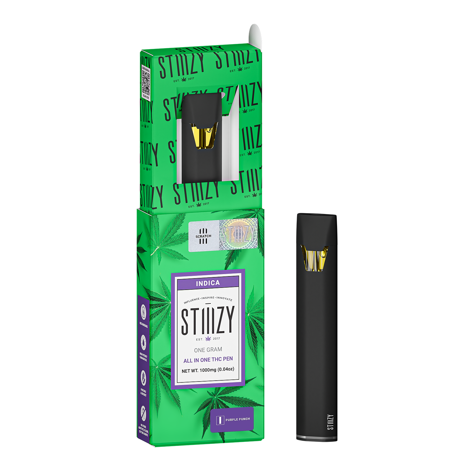 STIIIZY: PURPLE PUNCH ALL-IN-ONE 1G | Leafly