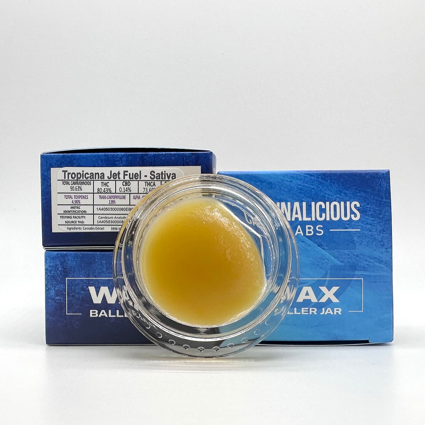 Cannalicious Labs: Tropicana Jet Fuel Wax - Sativa | Leafly