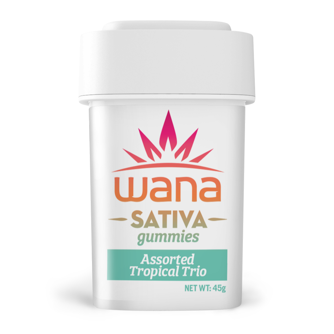 Wana Brands: Classic Assorted Tropical Trio Sativa | Leafly Wana Brands: Classic Assorted Tropical Trio Sativa | Leafly