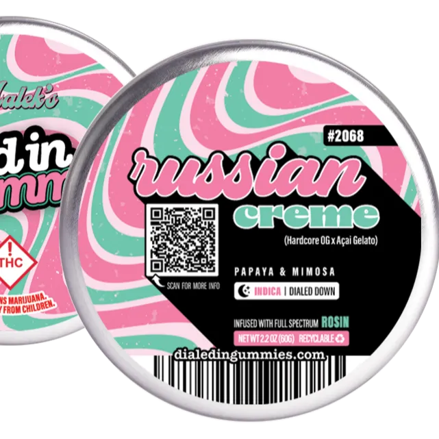 Dialed In... Gummies: Russian Creme [Batch #2068] Mimosa & Papaya ...
