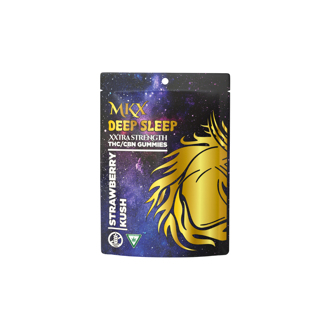 MKX Oil Company: MKX Deep Sleep 200MG Gummies - Strawberry Kush | Leafly