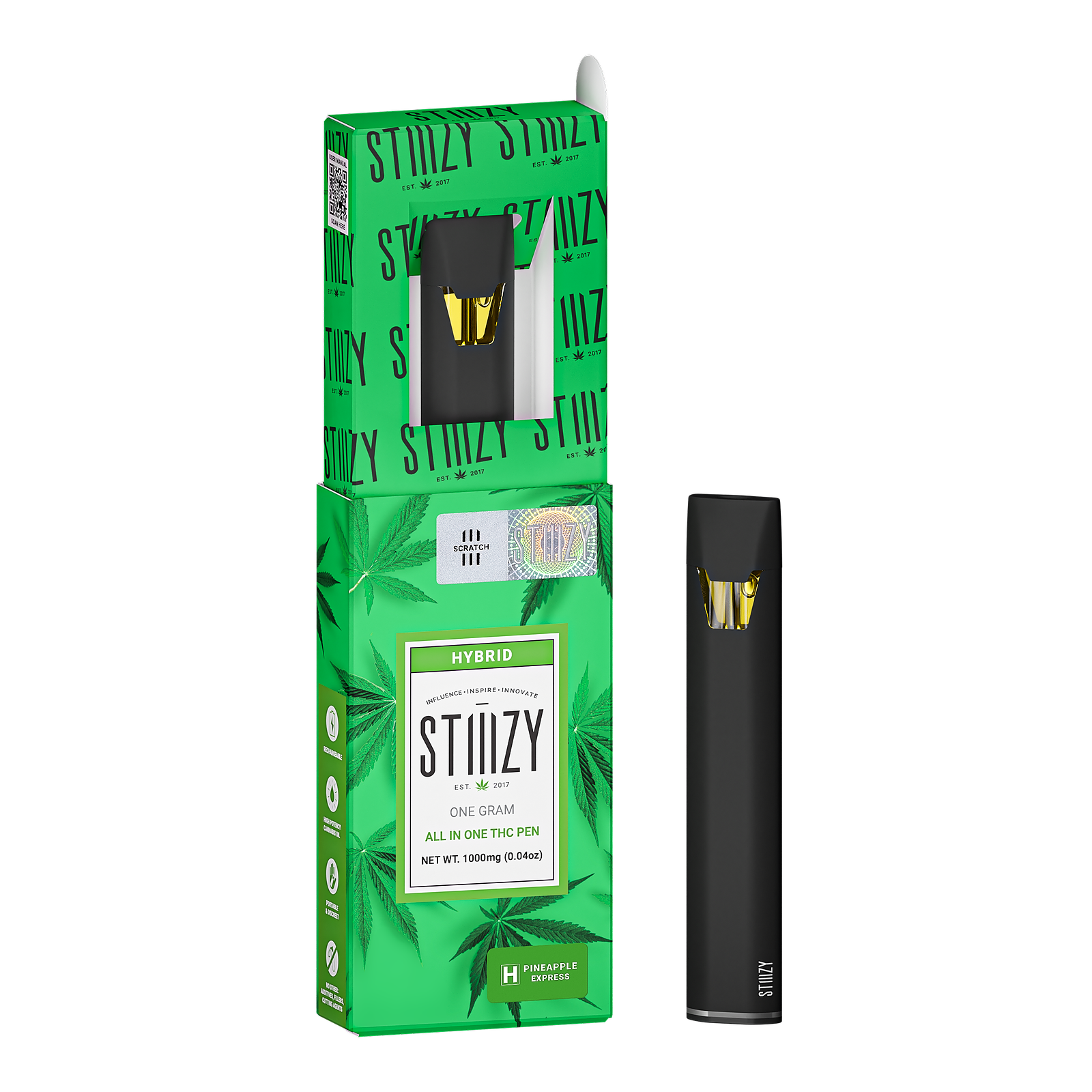 STIIIZY: PINEAPPLE EXPRESS ALL-IN-ONE 1G | Leafly STIIIZY: PINEAPPLE EXPRESS ALL-IN-ONE 1G | Leafly