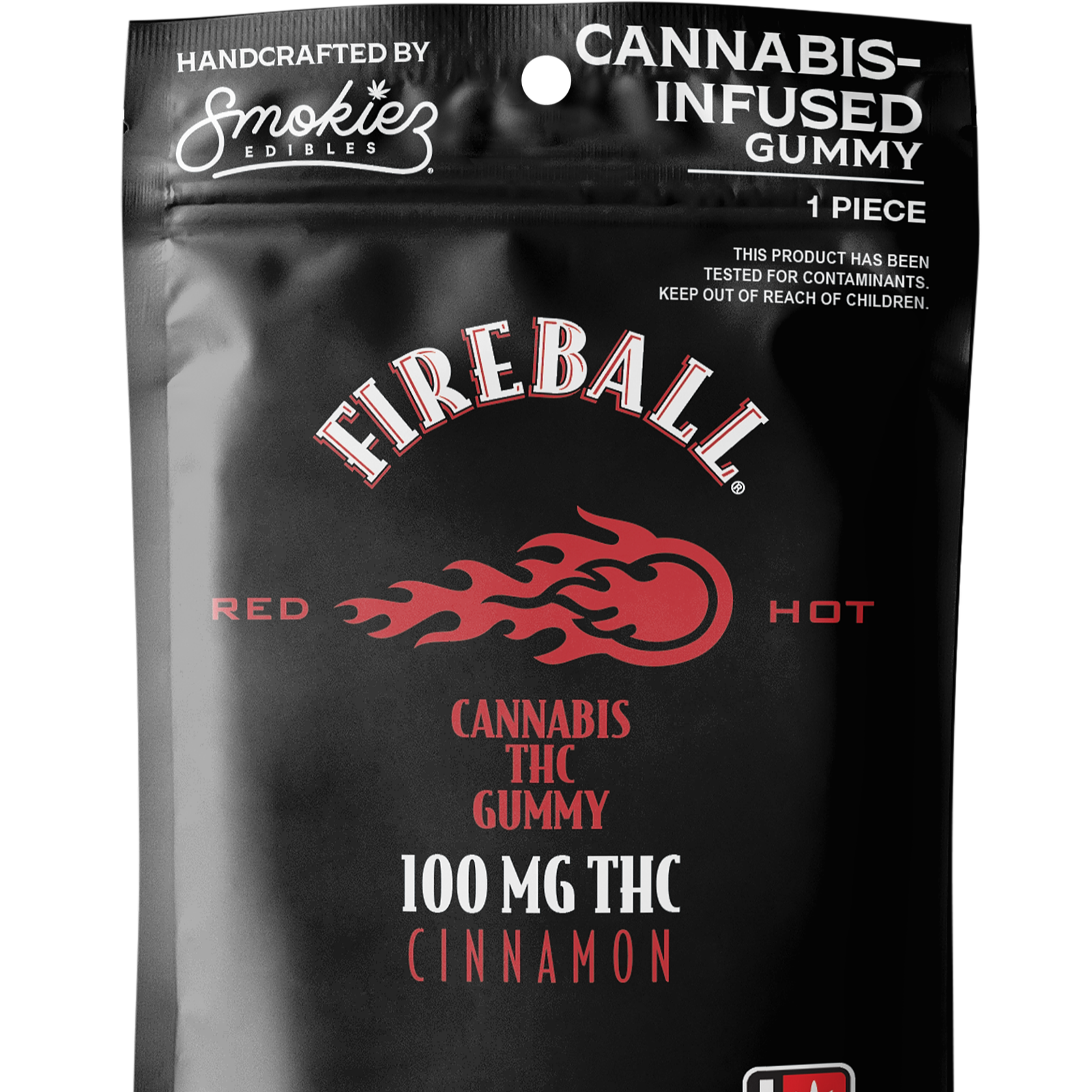 Smokiez Edibles: Fireball Cannabis® Gummies by Smokiez - 100mg THC ...
