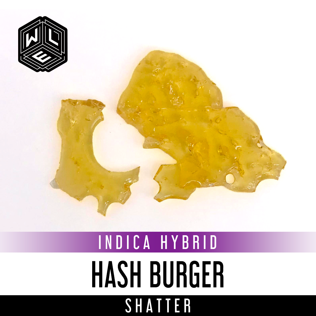 White Label Extracts: Hash Burger Shatter 1 Gram | Leafly