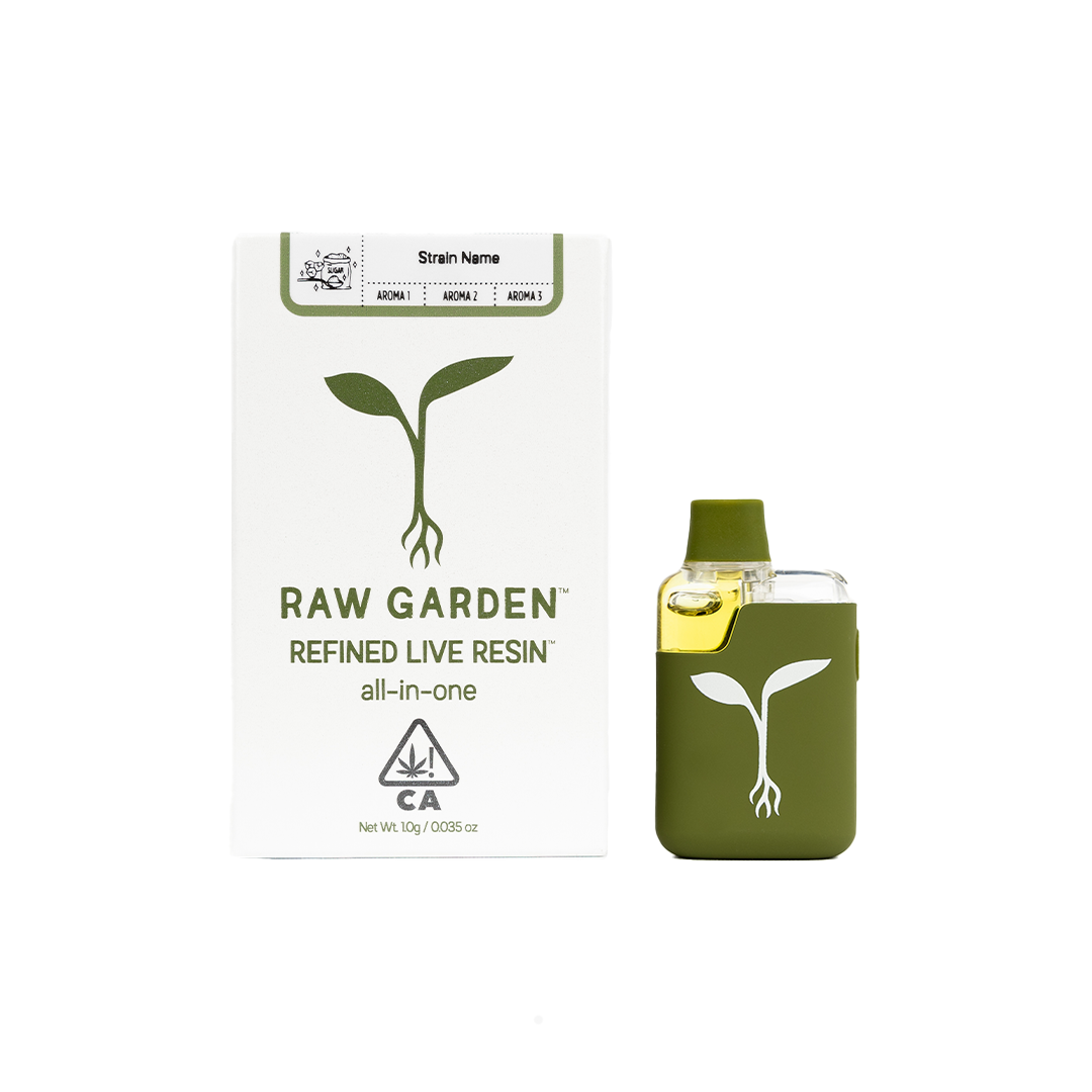 Raw Garden: Lemon Cream Sundae Sprout™ Refined Live Resin™ All-In-One 1 ...
