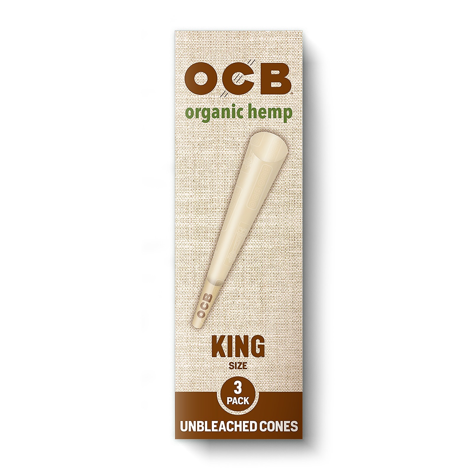Ocb Rolling Papers And Cones Ocb Organic Hemp Cones King Size [3pk