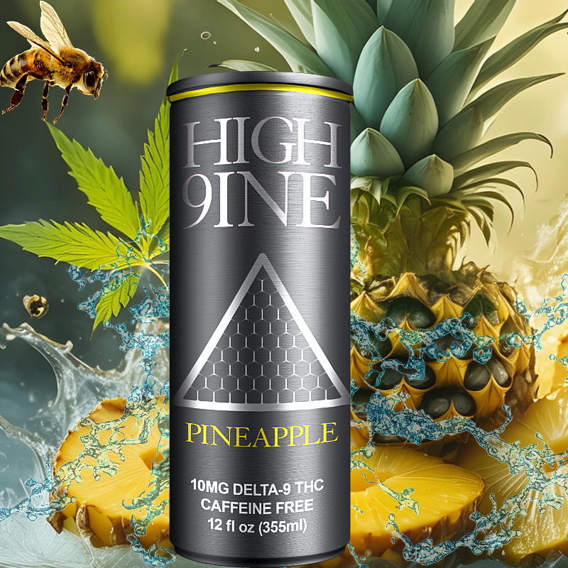 HIGH 9INE: HIGH 9INE - Pineapple 10mg Delta-9 THC & Caffeine Free | Leafly