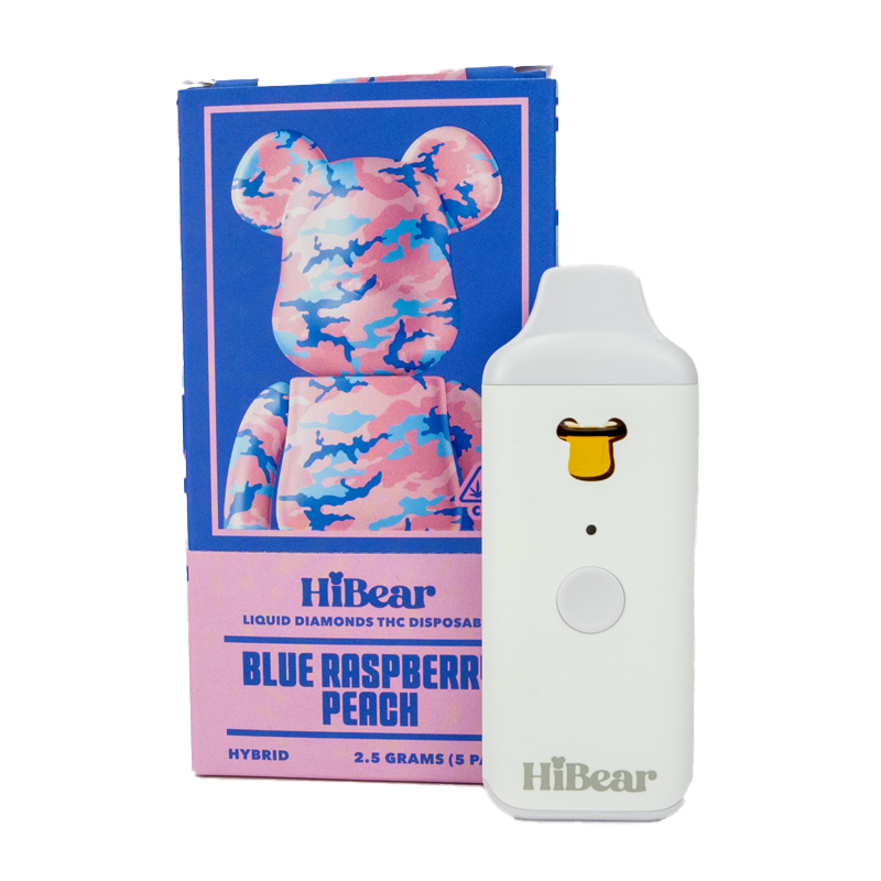 Legal High: HiBear Blue Raspberry Peach Vape | Leafly