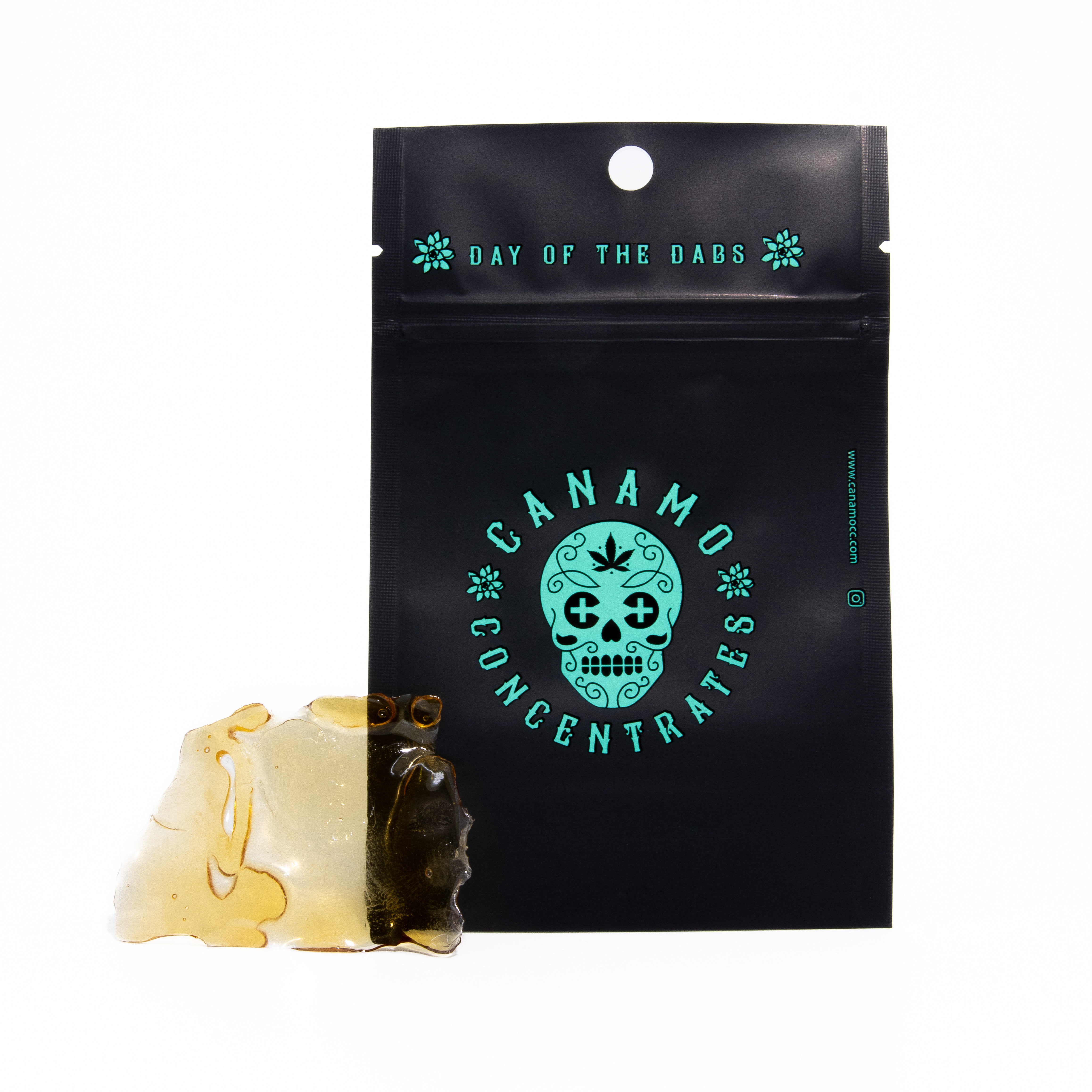Canamo Concentrates: Permanent Drip Shatter 3g | Leafly