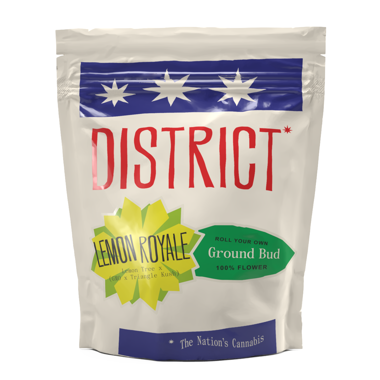 District Cannabis: Lemon Royale | Ground Bud 14g | Leafly