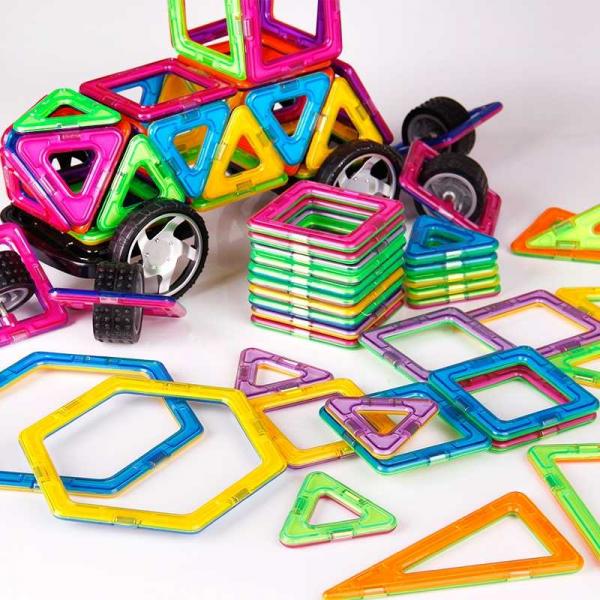 Borrow Magnetic Coloured Shapes