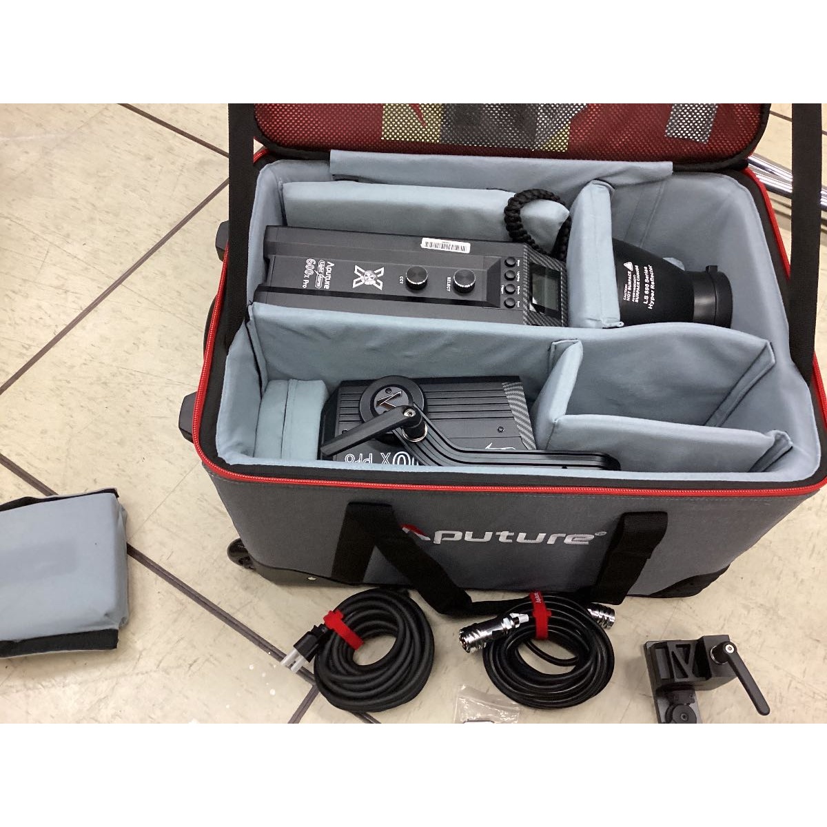 Borrow Aputure LS 600x Pro Bi-Color LED Monolight (gold mount) kit