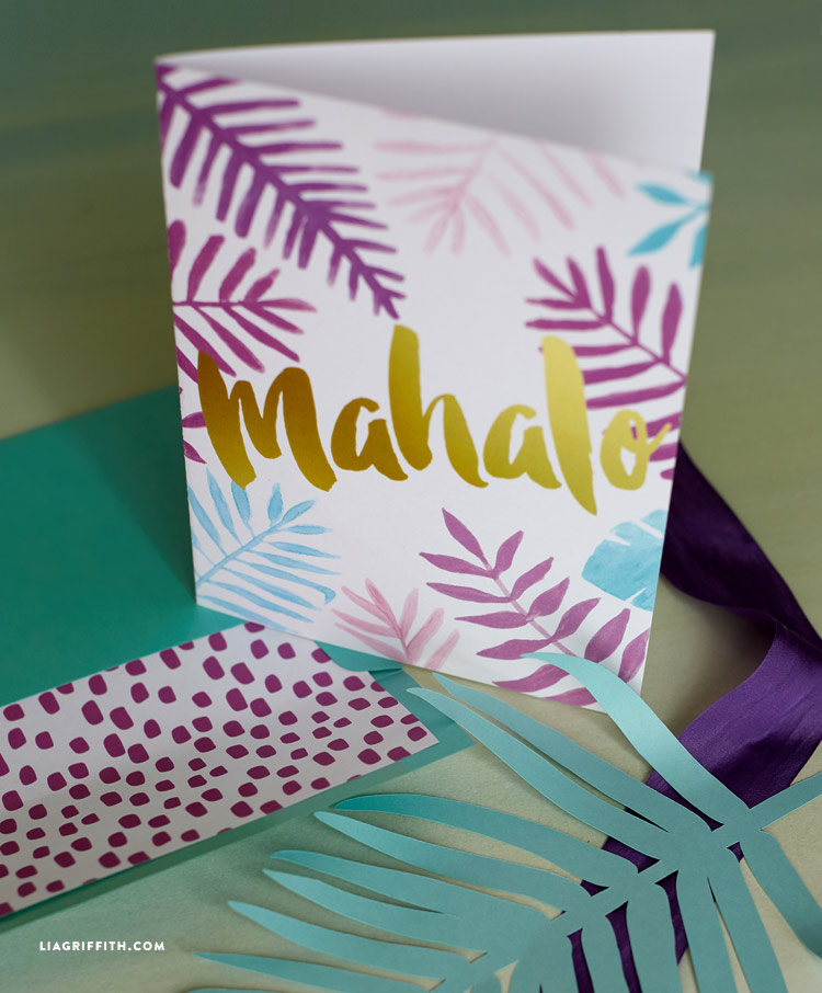Mahalo Greeting Cards - Lia Griffith