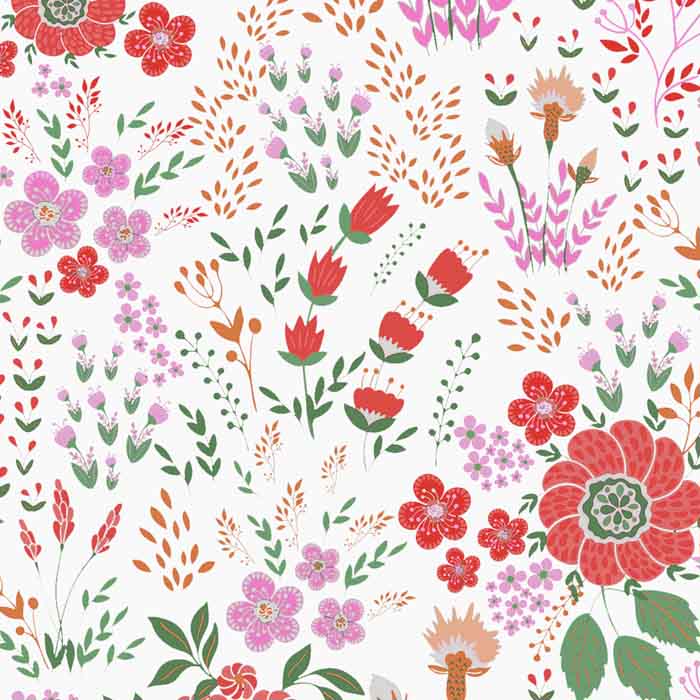 Colorful Flowers Background – VinaFrog